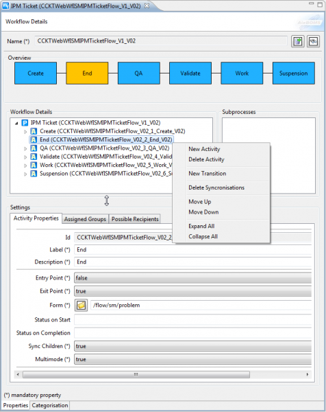 Workflow Designer - AixpertSoft